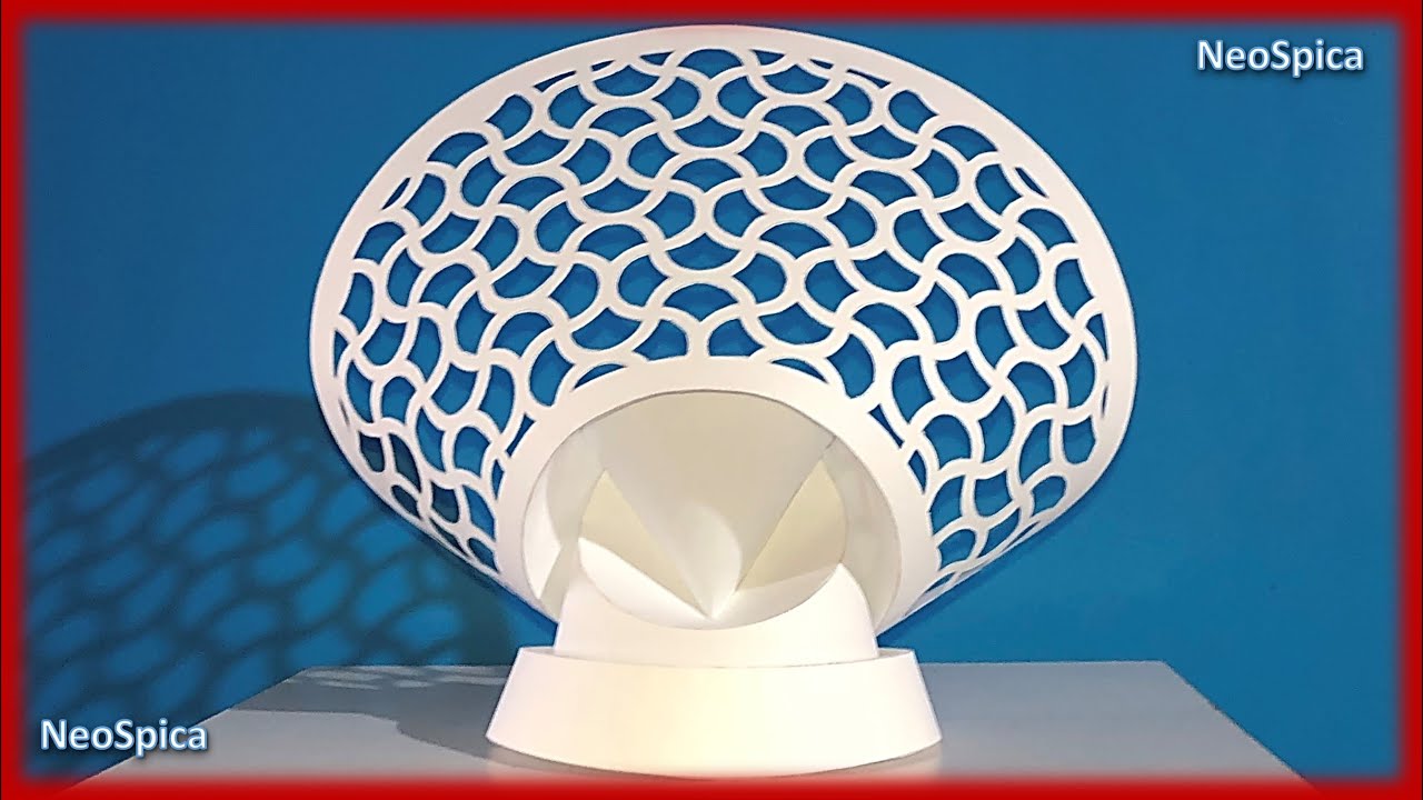 Curved Folding Origami Conical - Top Fold w/ Low Parabolic Line V2 ...