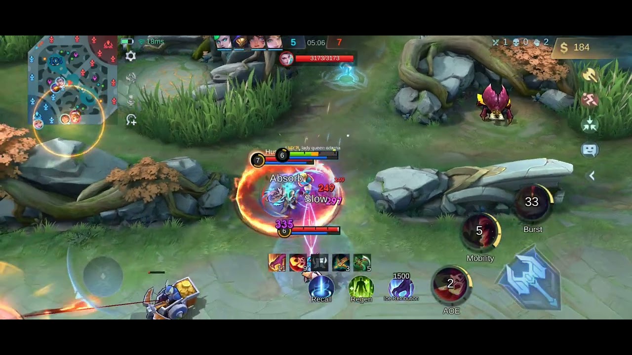 ML MOBILE LEGENDS..PLAYING ML HERO HARLEY BEST BUILD....BUT DEFEATED ...