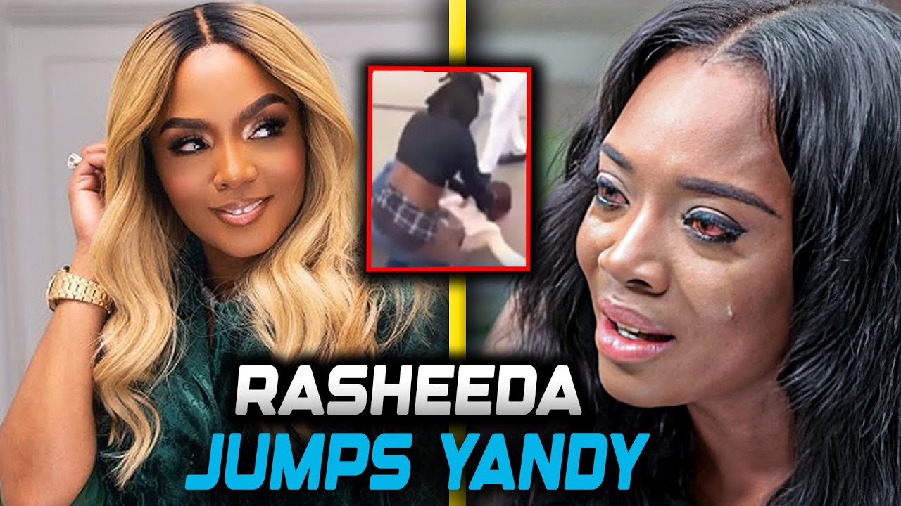 Rasheeda Fires Back: SLAPS Yandy on Love & Hip Hop Atlanta! - YouTube
