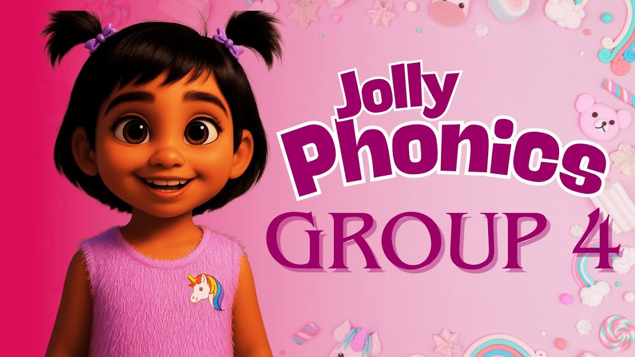 Jolly phonics Group 4 - YouTube