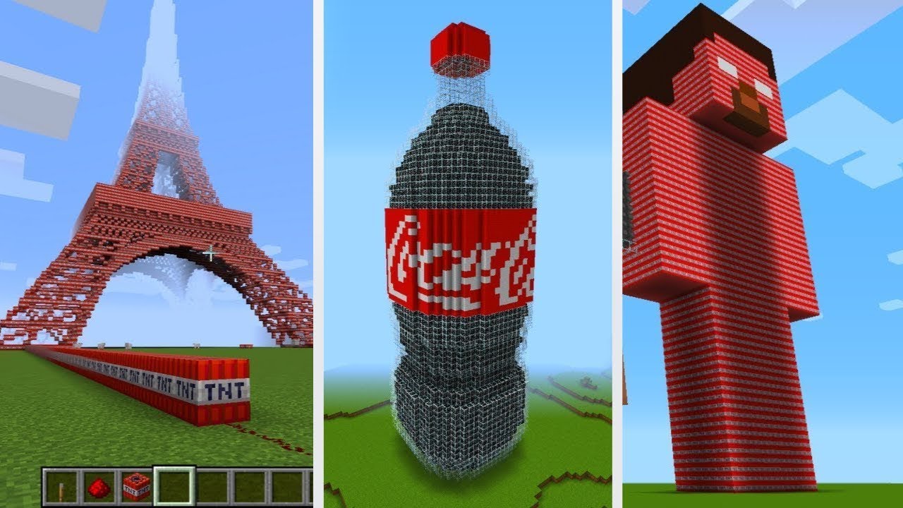 minecraft tnt experiments live - YouTube