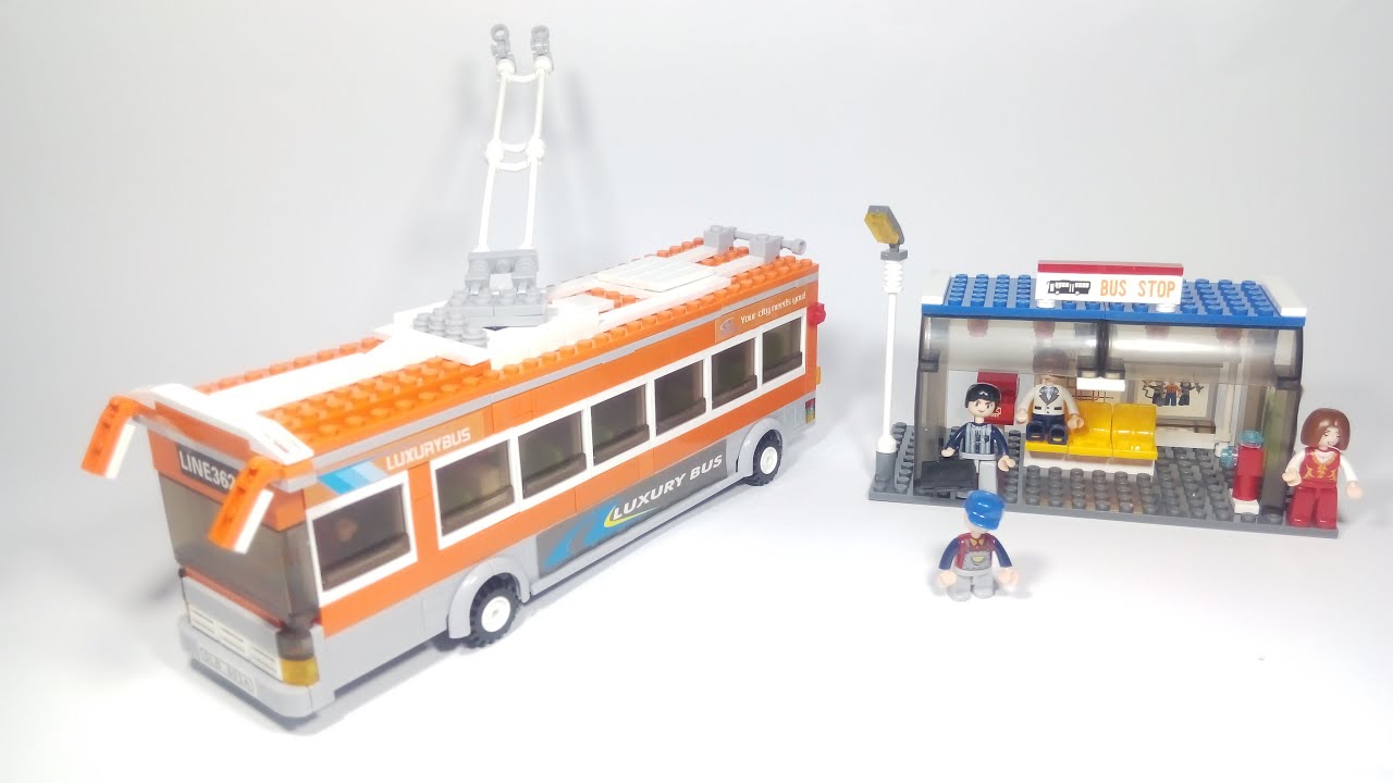 Sluban Town M38-B0332 - Trolleybus - YouTube