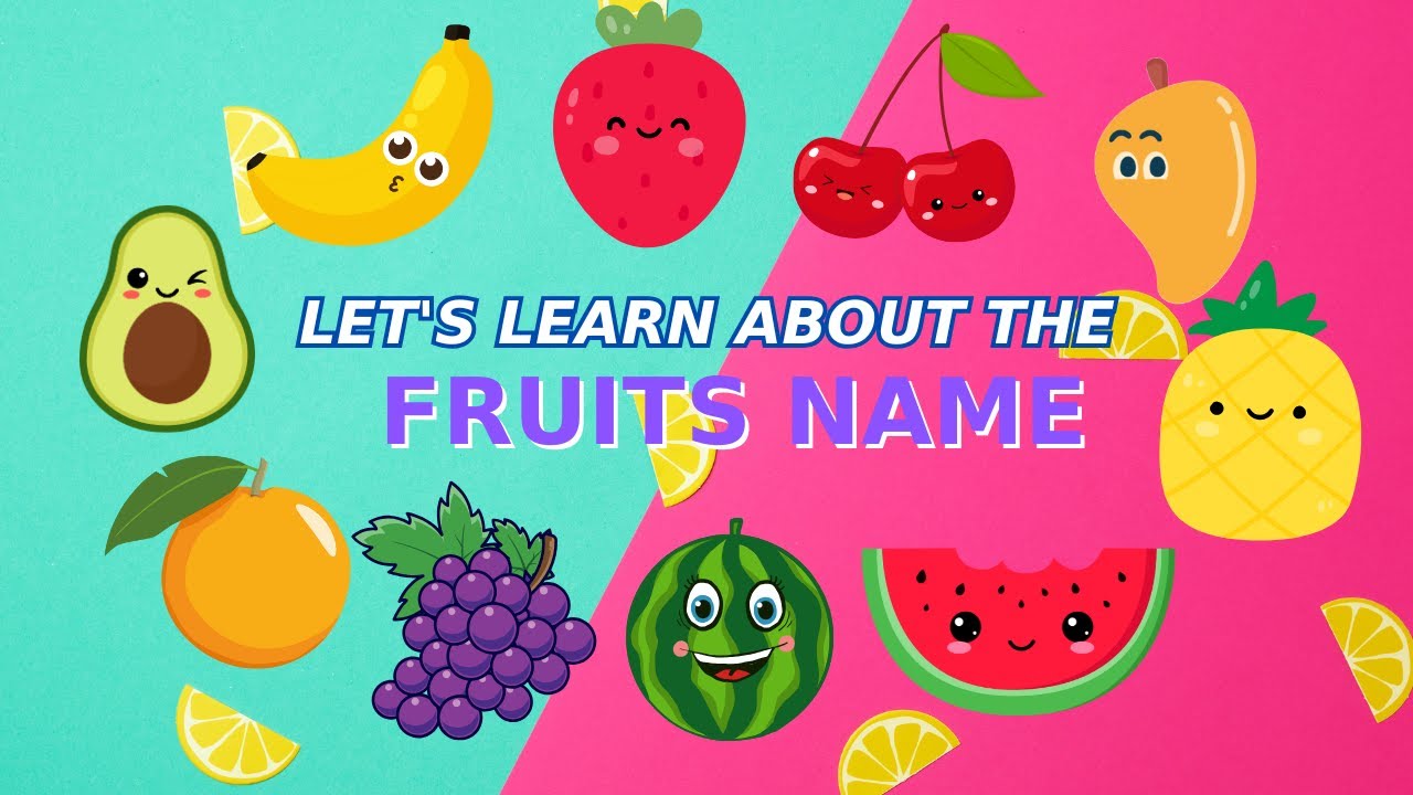 Fruit Names | I am a apple Rhyme | English rhymes | Learn English Poems ...
