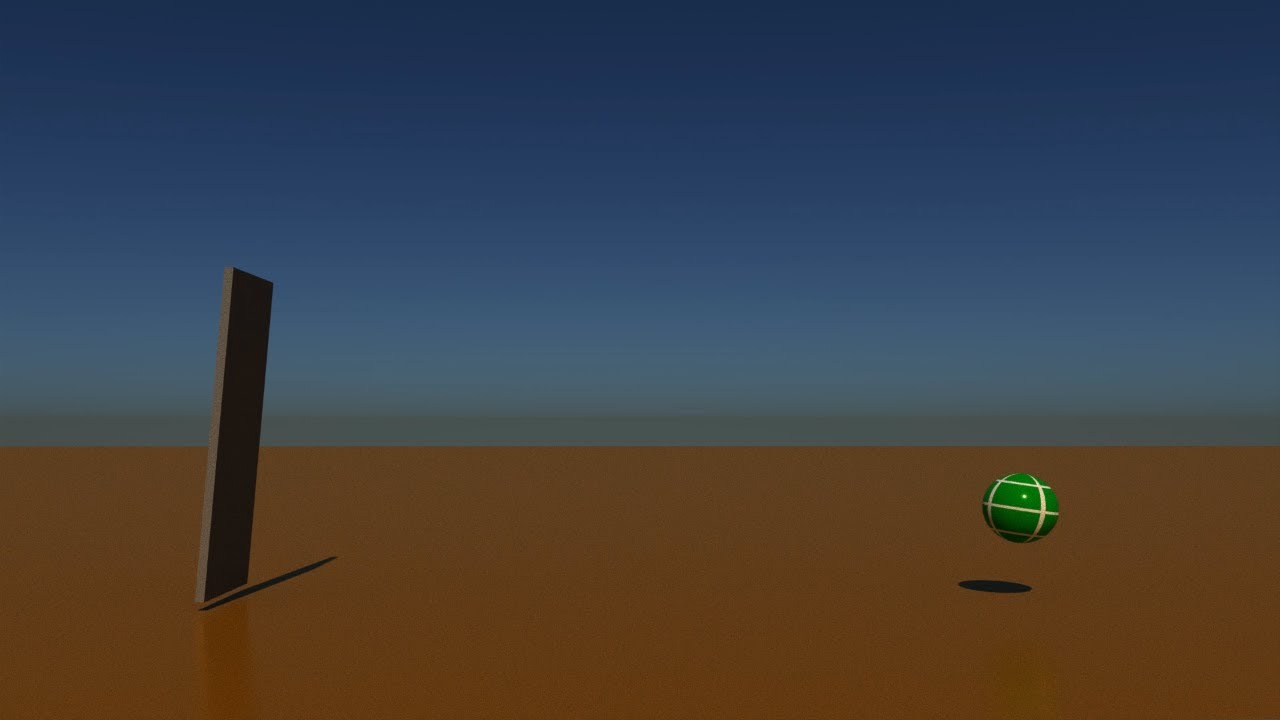 Autodesk Maya 2020 - Animated Ball Flip and Bounce - YouTube