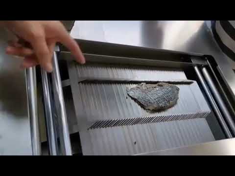 Factory price Fish slicer fillet machine，Salmon slicer machine - YouTube
