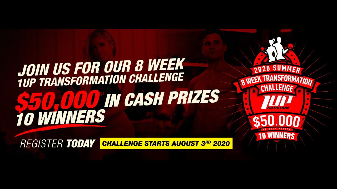 How to sign up for the 1up nutrition transformation challenge ...