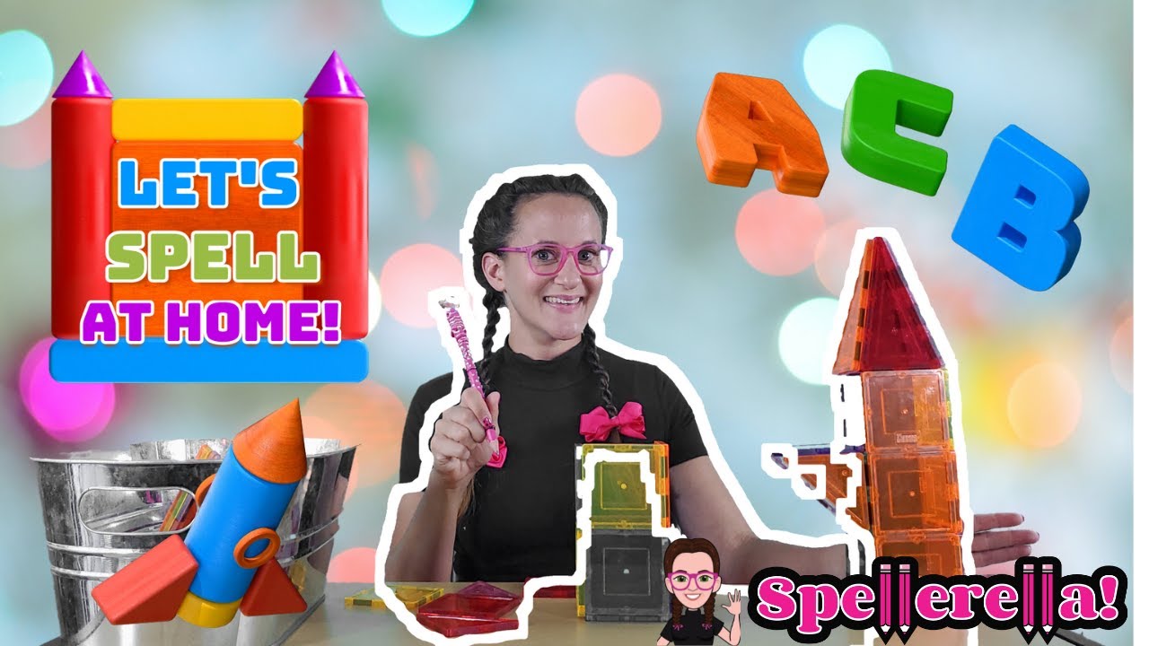 Spellerella Learns to Spell with Toys at Home | Spelling Videos for ...