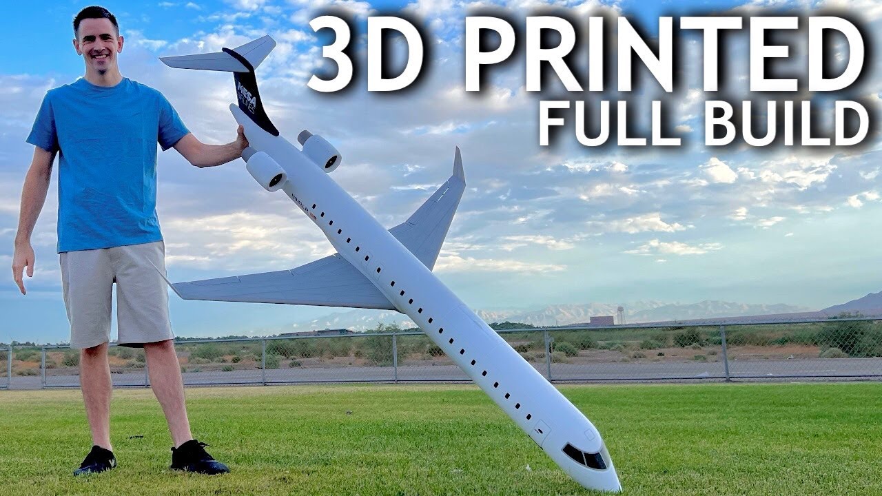 WORLD’S FIRST RC CRJ-900 | This Airplane is AWESOME 🤯 - YouTube