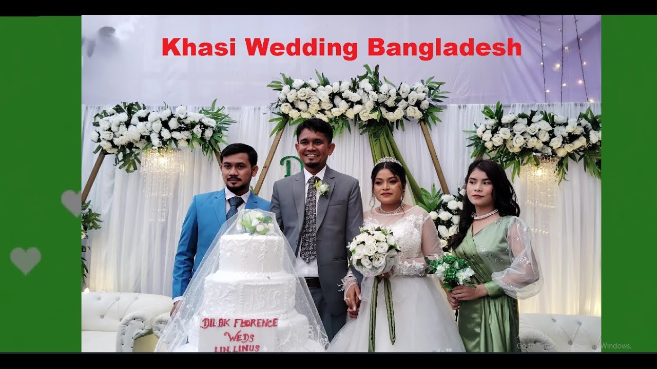 Khasi Christian Bangladesh Wedding 2024 - YouTube