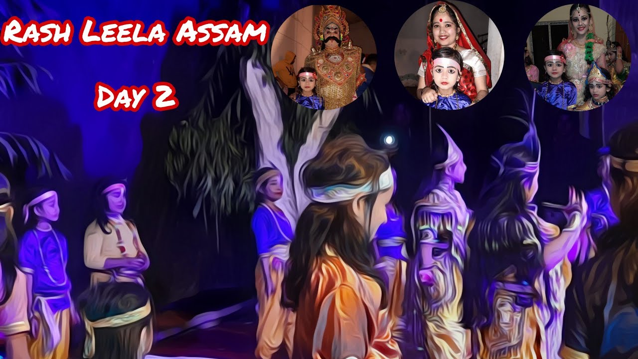 Scene 3 : Aakashvani Day 2 Rash Leela Assam Assamese - YouTube