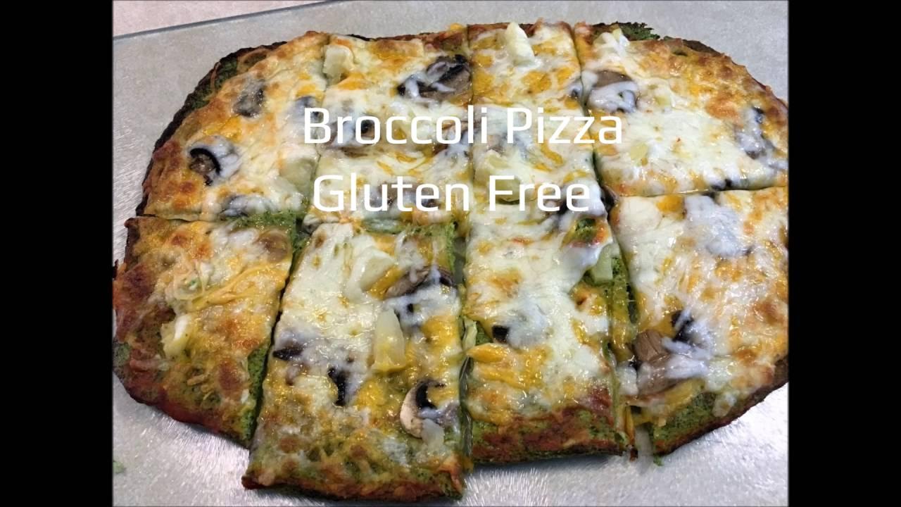 How to Make Broccoli Pizza Gluten free and Healthy - YouTube