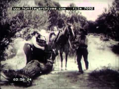Cowboys and Indians, 1940's - Film 7092 - YouTube