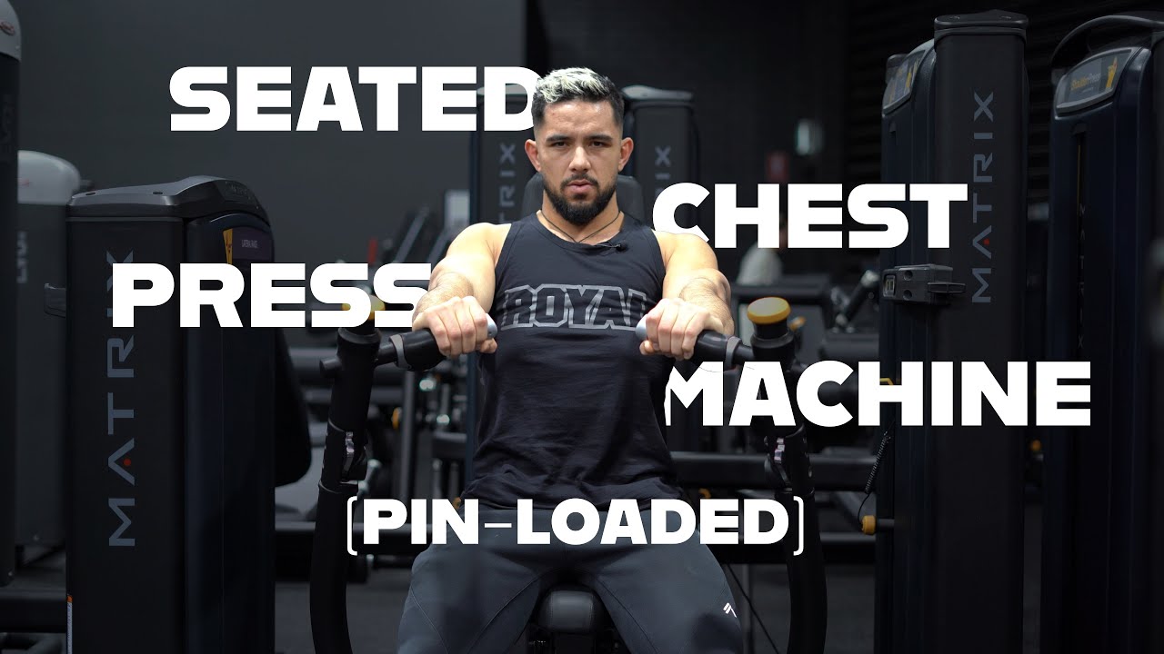 Seated Chest Press Machine (Pin-loaded) - YouTube