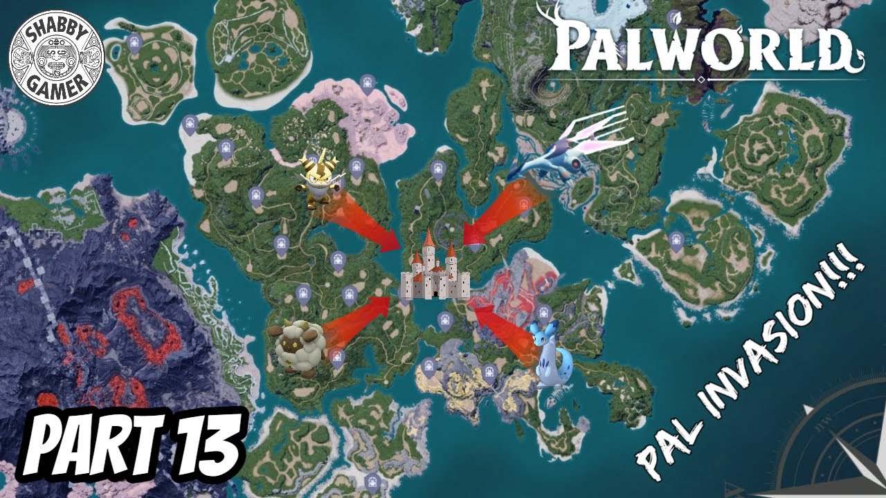 Pal Invasion!!! - Part 13 - Palworld - YouTube