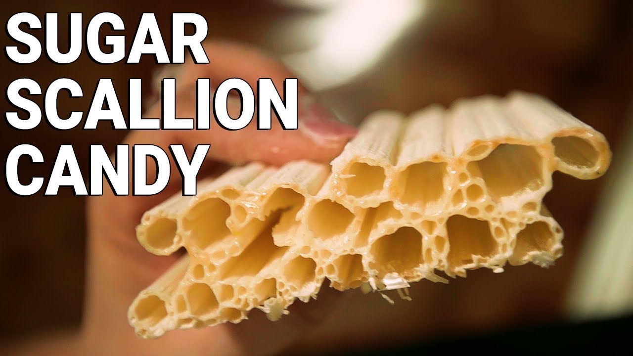 Sugar Scallion Candy #Shorts - YouTube