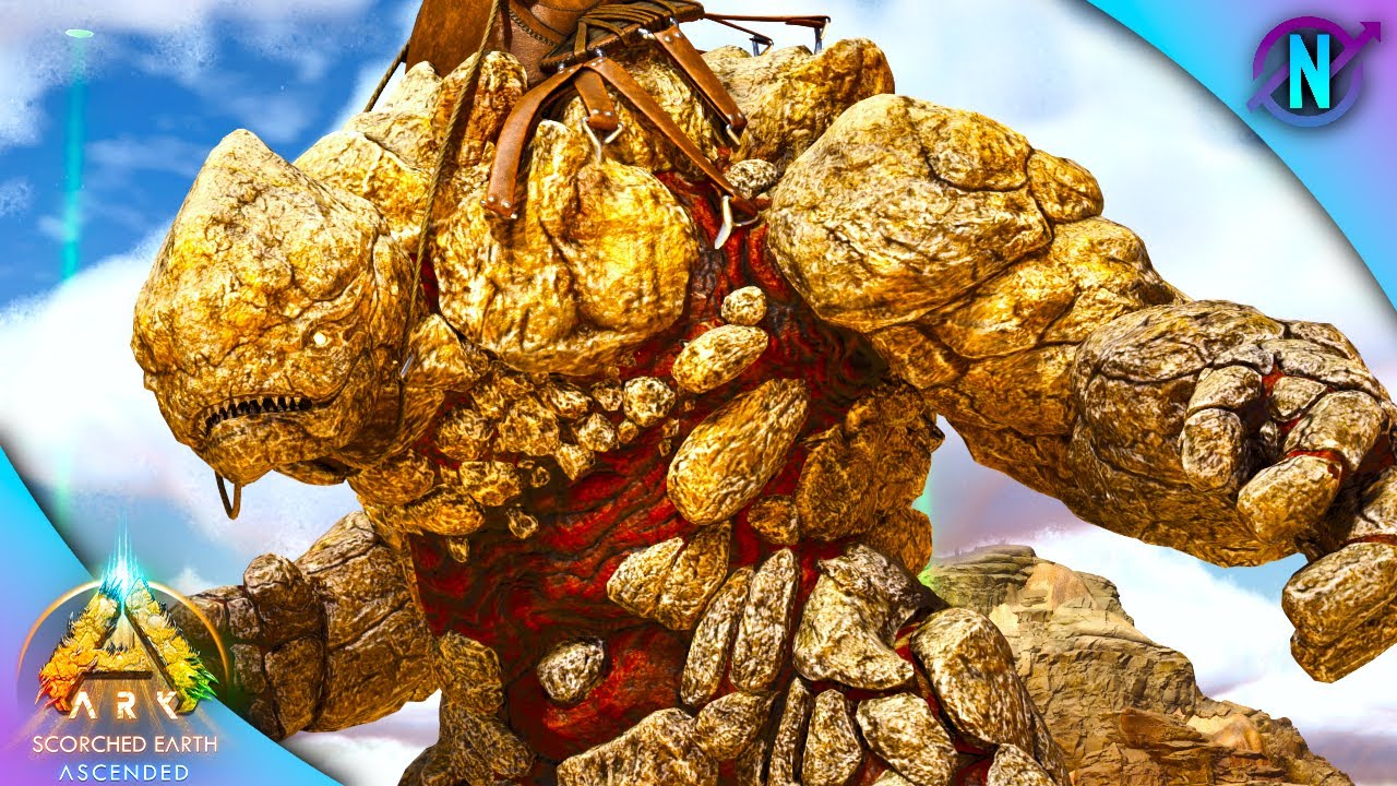 Os Rock Elementals são Super Fortes!! - ARK Scorched Earth [EP17] - YouTube