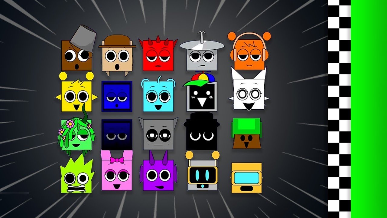 Sprunki Square Race The Ultimate Square Race Begins! - YouTube