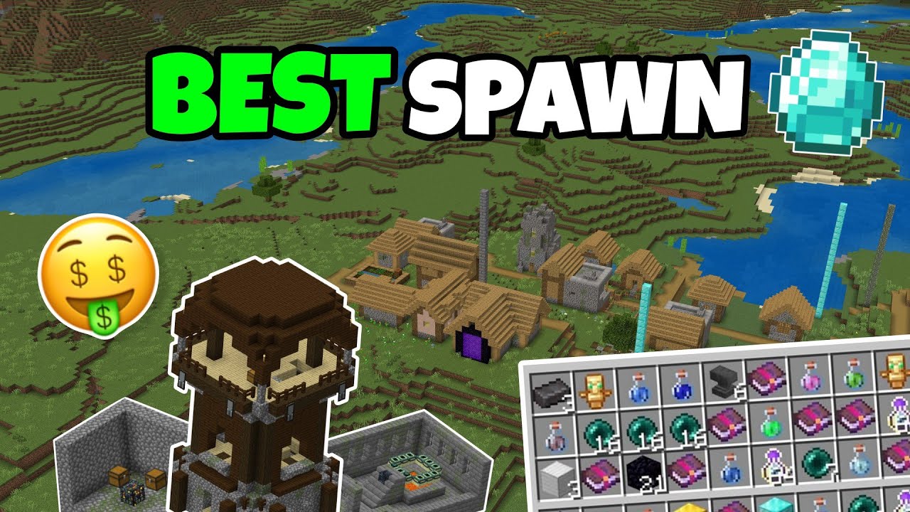 💎 Infinite Diamond Seed in Minecraft 1.21 Bedrock & PE | Best Minecraft ...