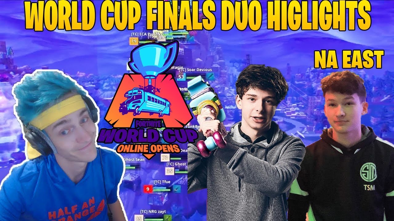 NA EAST World Cup FINALS Fortnite Highlight DUOS WEEK 6!!! ( Ninja, TSM ...