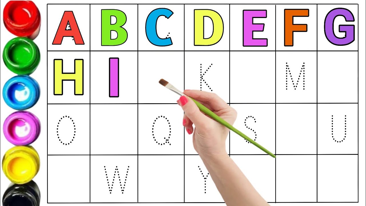 A to Z english alphabets, Phonics, Kids Rhymes, English Varnamala, abcd ...