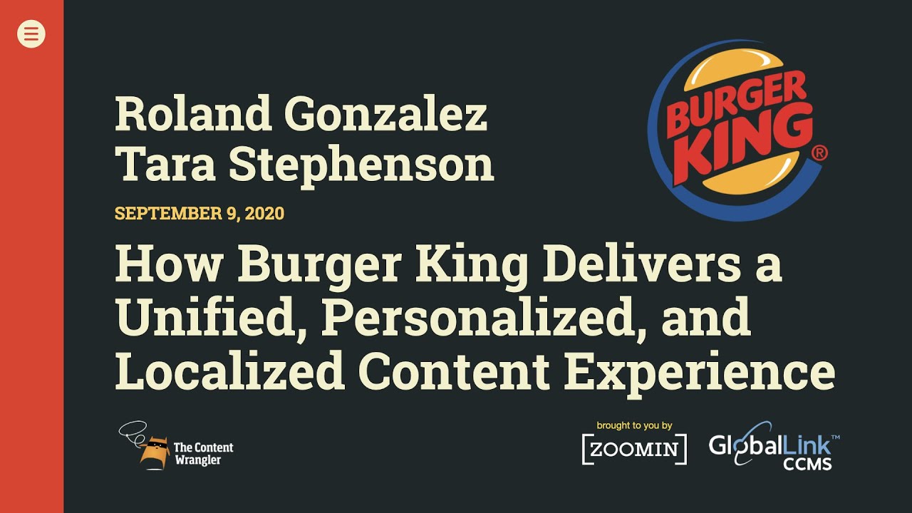 How Burger King Delivers a Unified, Personalized, and Localized Content ...