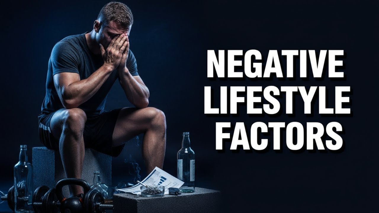 Negative Lifestyle Factors: Smoking, Lack of Sleep, Alcohol & Sedentary ...