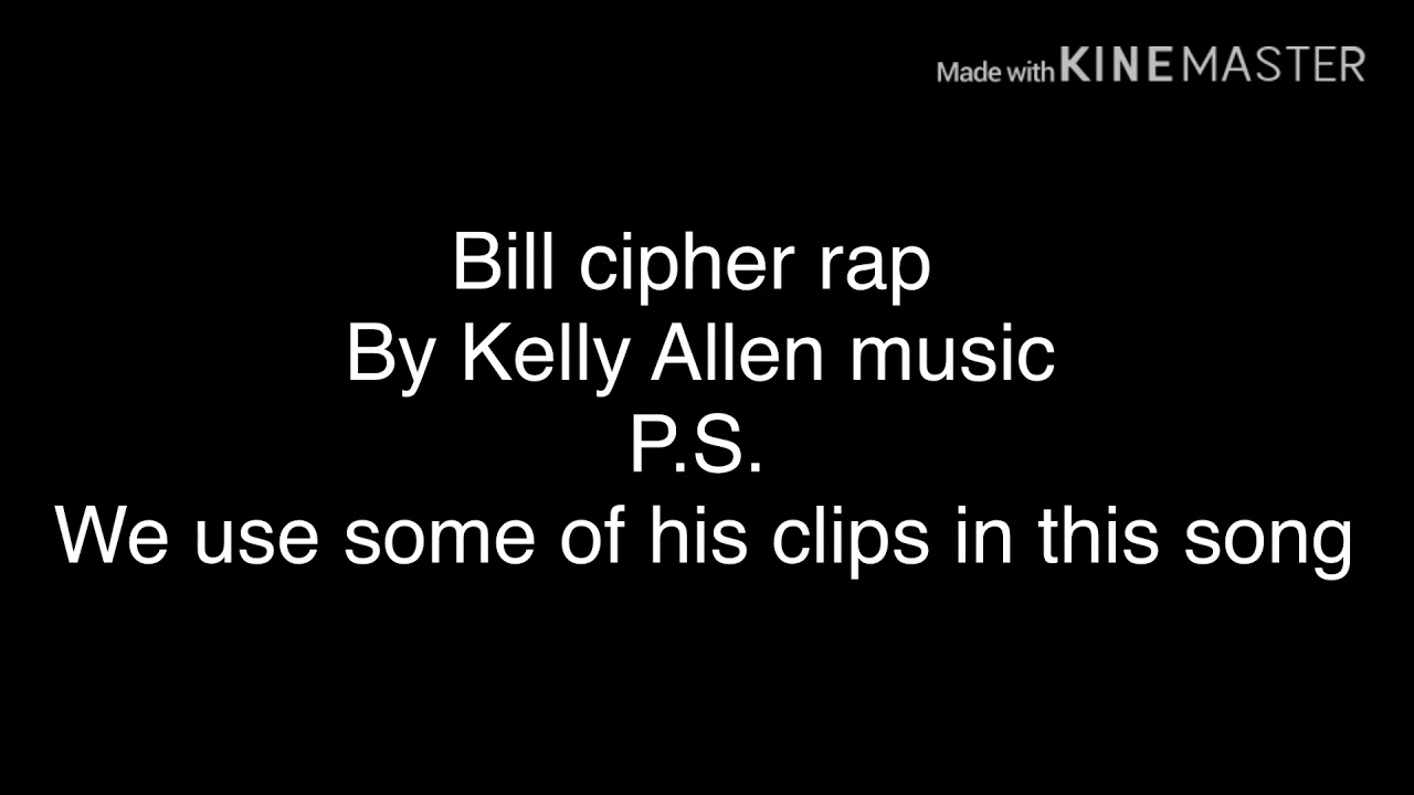Bill cipher rap Gacha life version by Kyle Allen music - YouTube