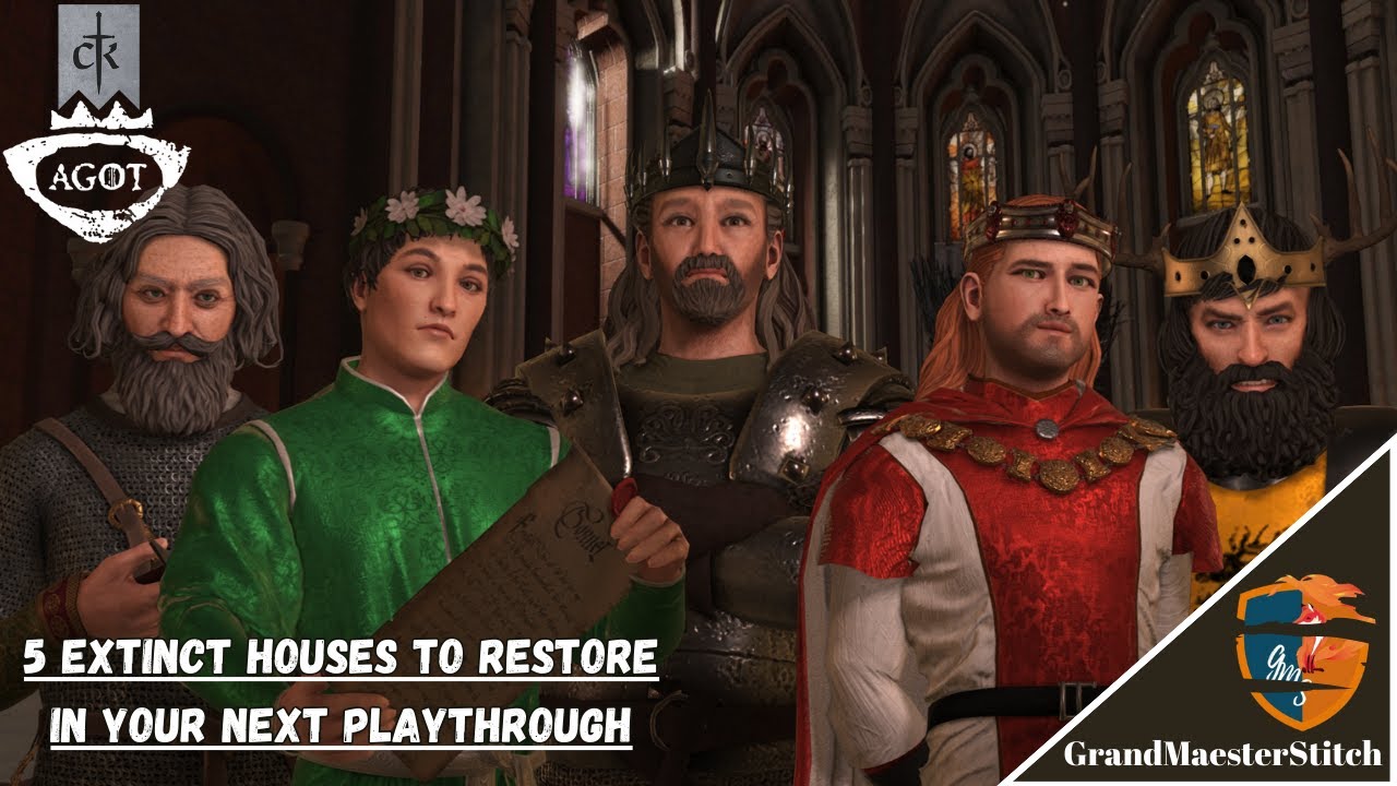 CK3 A Game of Thrones: 5 Houses to restore for your next Playthrough ...
