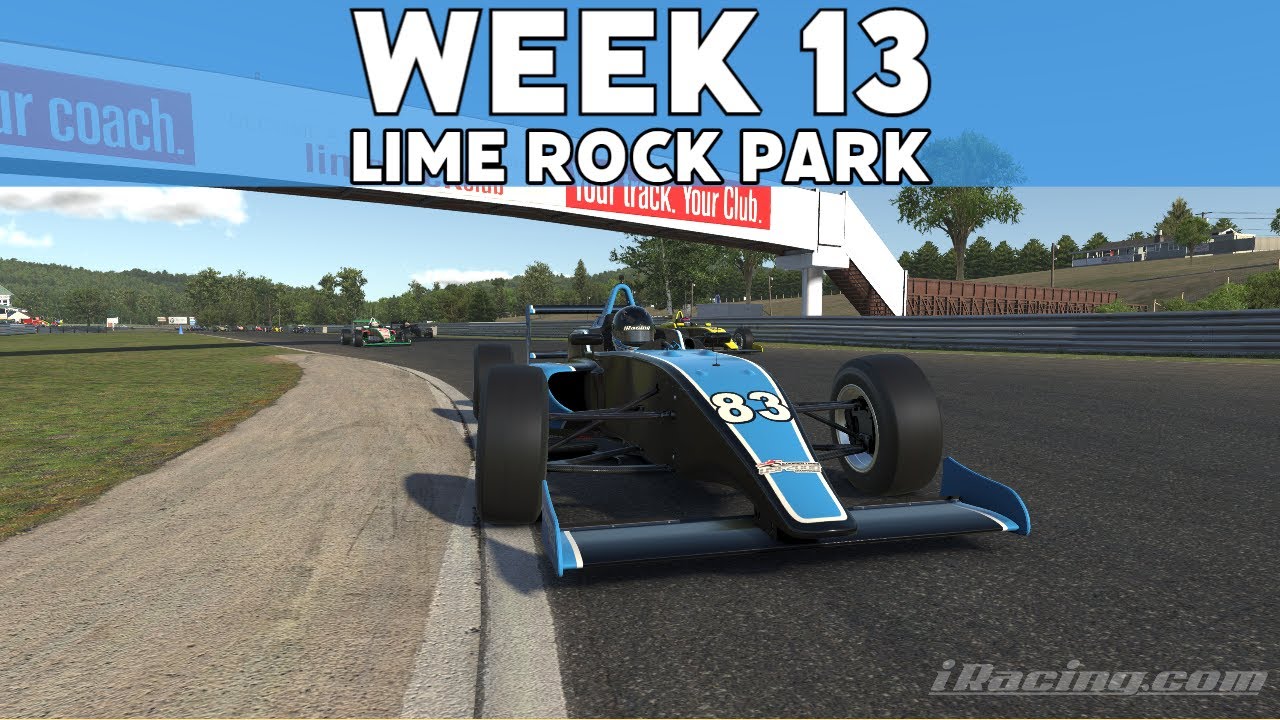 USF 2000 - Week 13 - Lime Rock Park - iRacing - YouTube