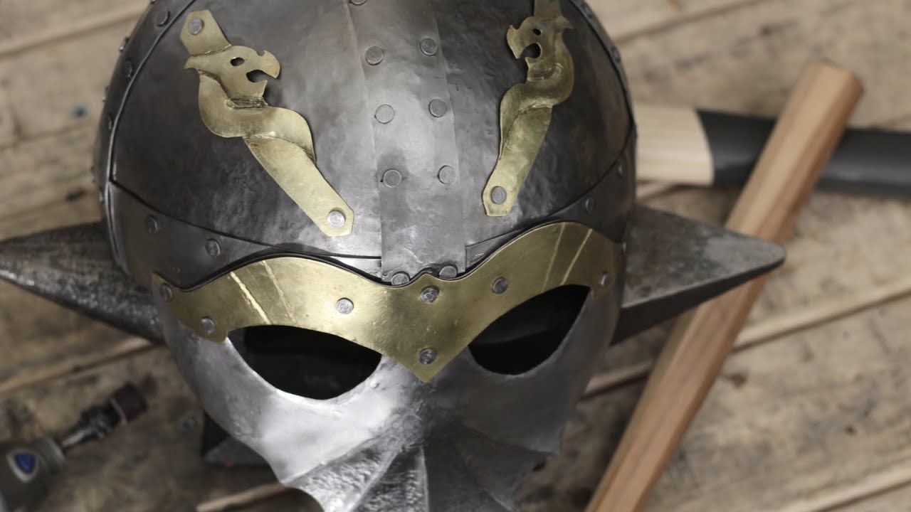 Making a Viking Helmet - Part 3 - Final Metal Assembly and Artistic ...
