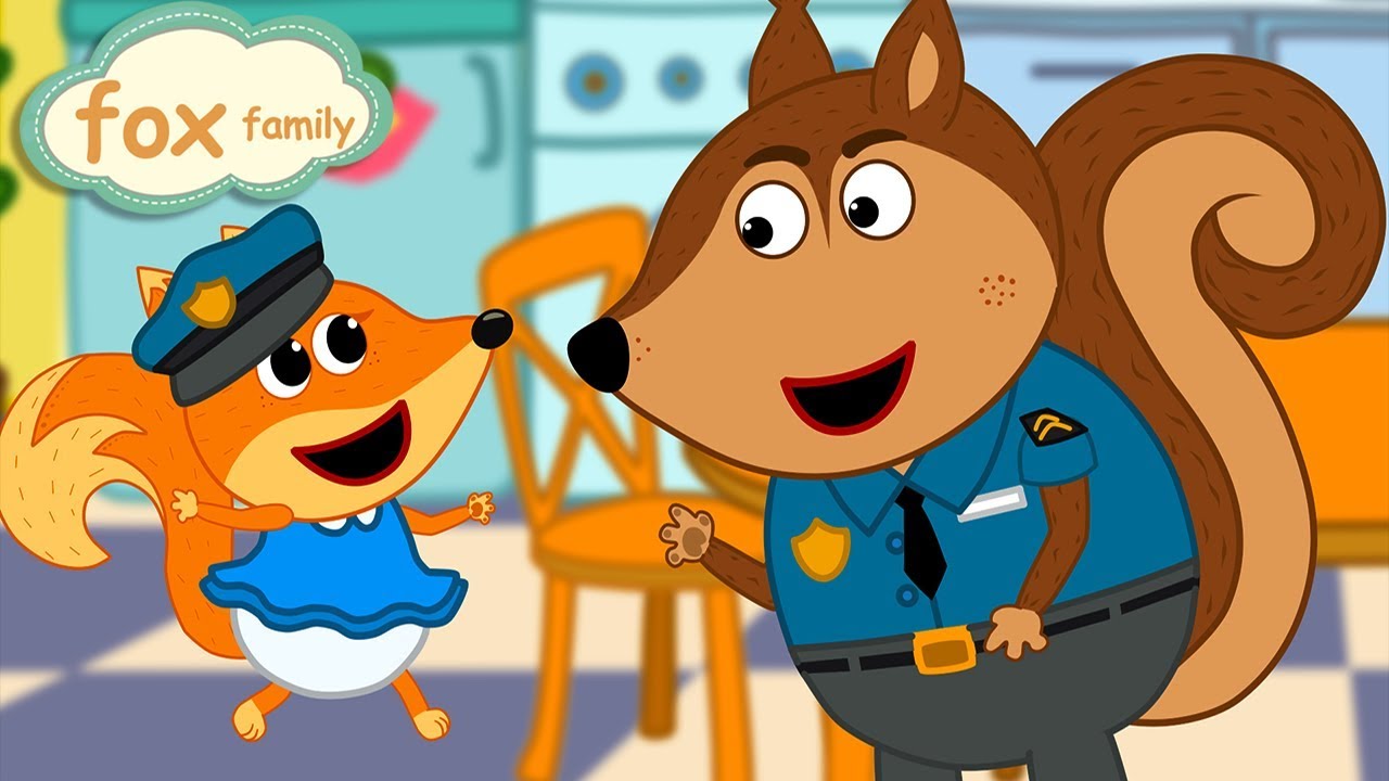 The Fox Family Сartoon for kids #418 - YouTube