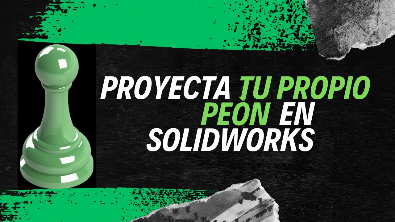 ♟️Cómo Diseñar un Peón de Ajedrez en SolidWorks #solidworks #ajedrez # ...