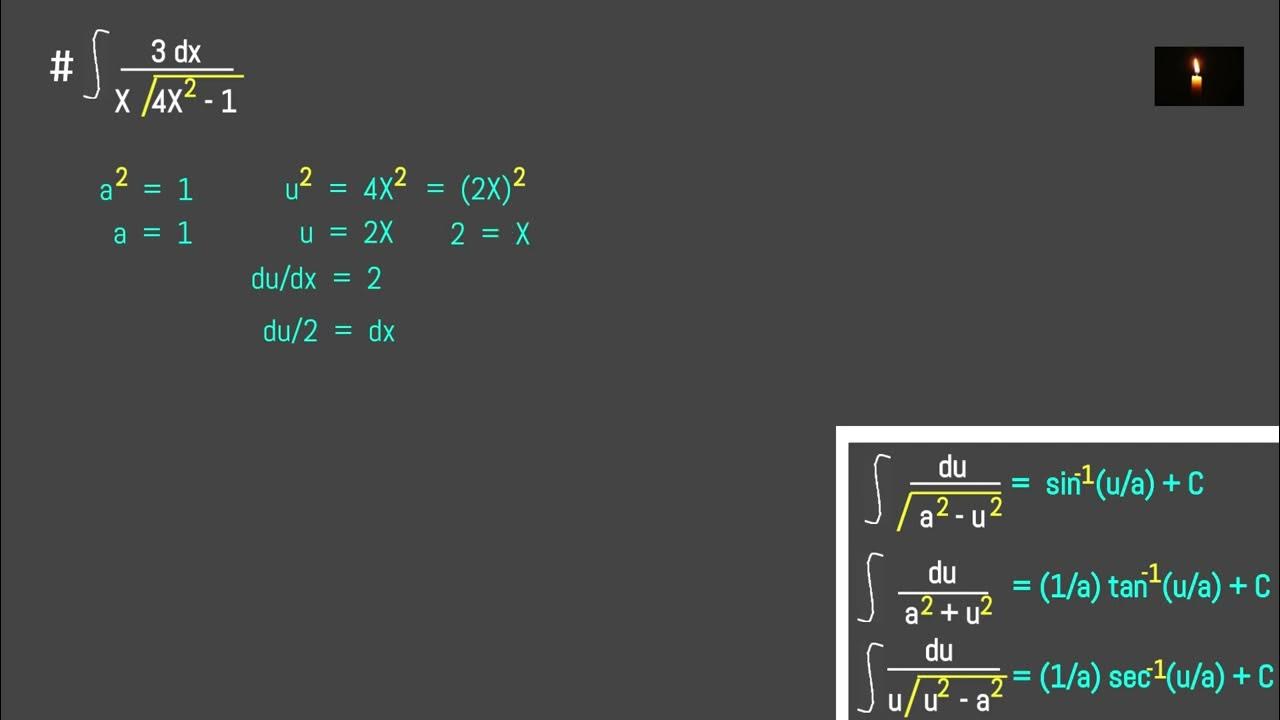 CALCULUS - Integral Calculus 08 (to Inverse Trig-Function) - YouTube