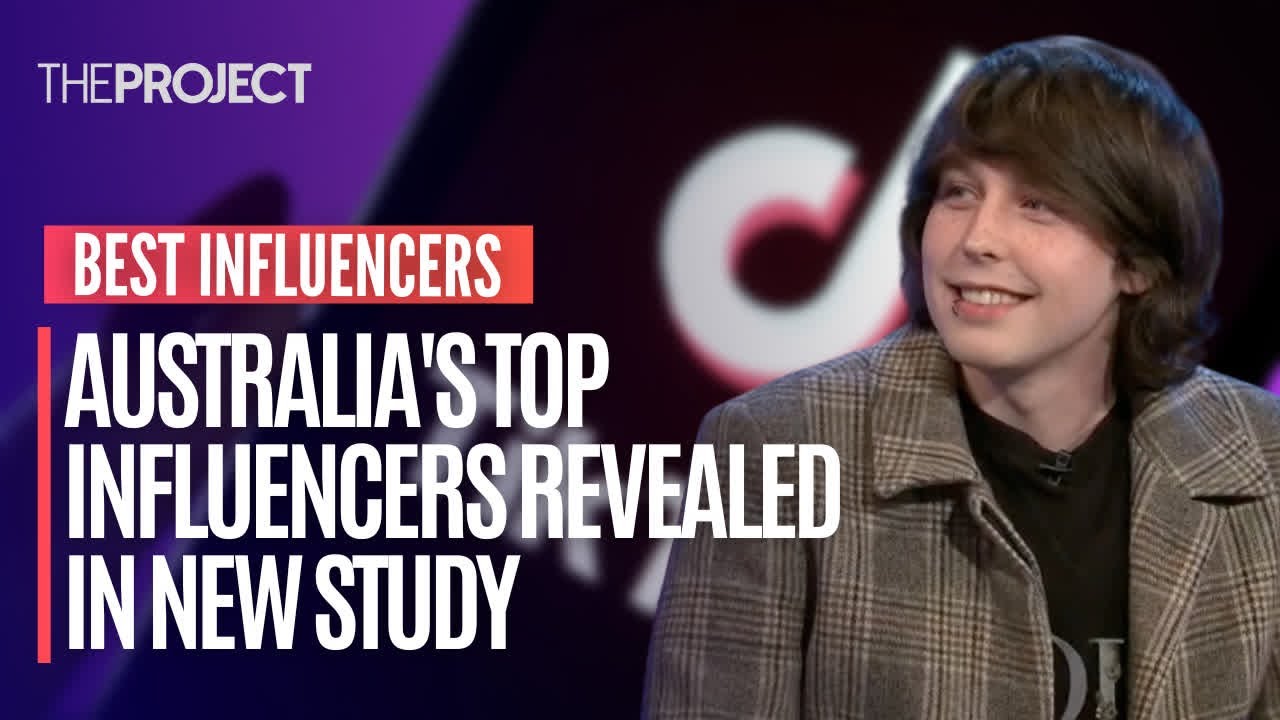 Australia's Top Influencers On Social Media Revealed In New Study - YouTube