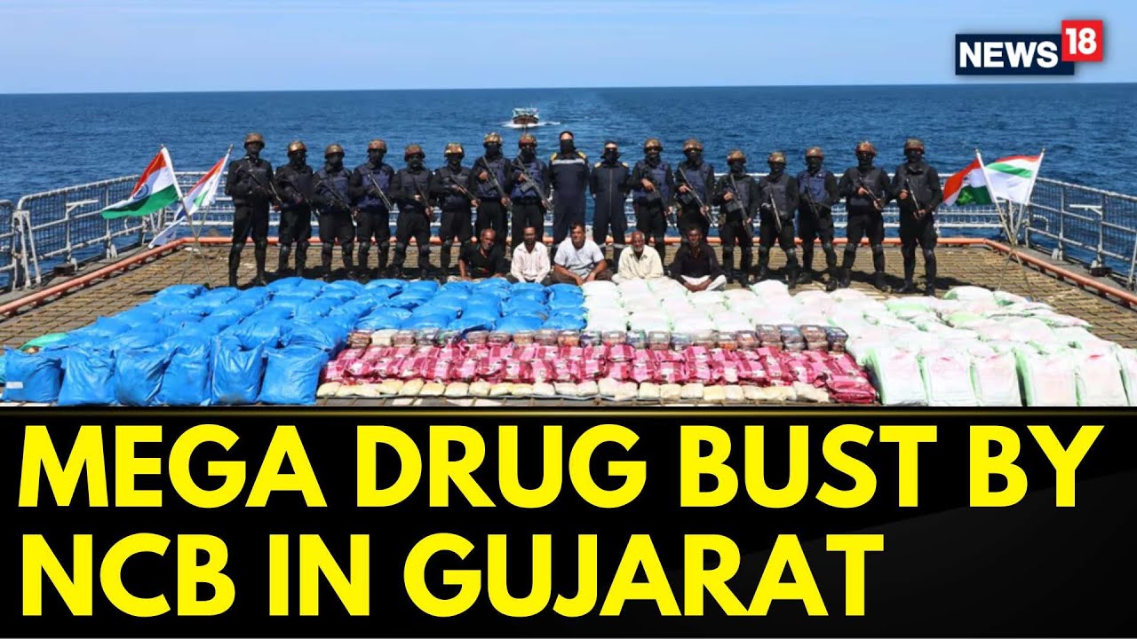 Mega Drug Bust By Narcotics Control Bureau In Gujarat; Five People Have ...