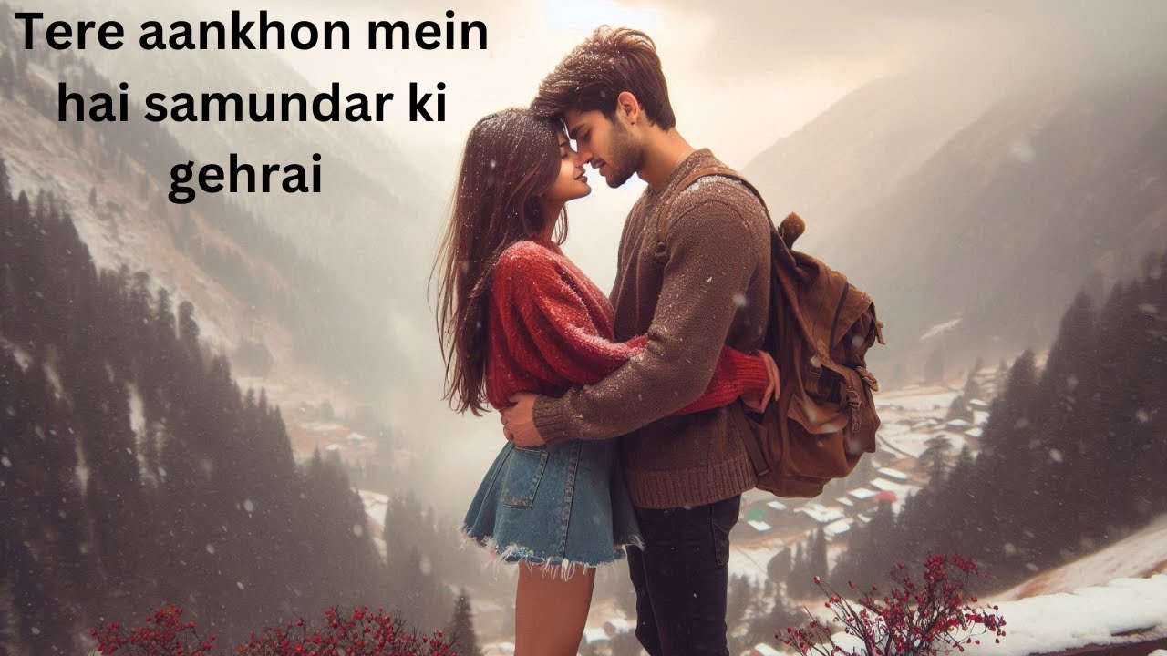 Tere aankhon mein hai samundar ki gehrai || HINDI LOVE SONGS VIDEO ...