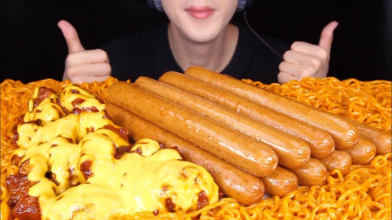 FAST FOOD ASMR | FOOD eating video | FOOD with SOUND | - YouTube