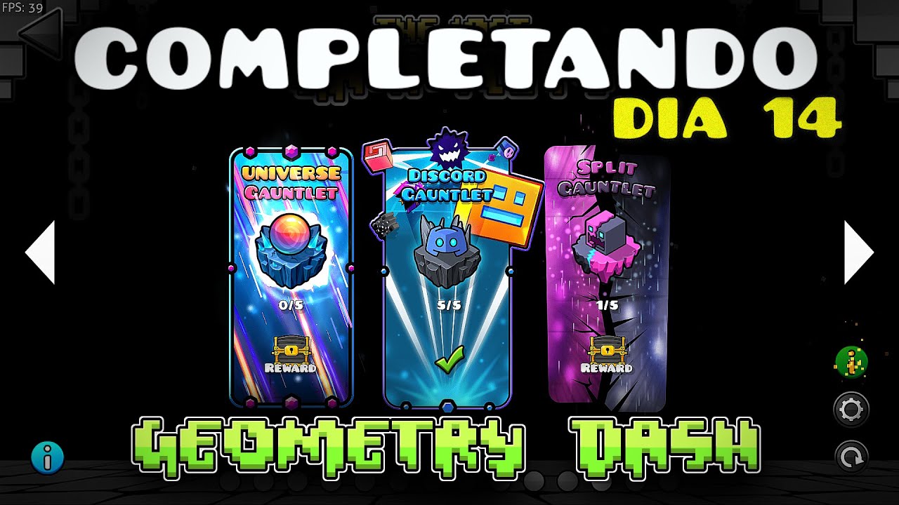 🔴 [DÍA 14] COMPLETANDO GEOMETRY DASH! - YouTube