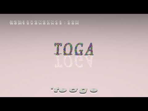toga - pronunciation + Examples in sentences and phrases - YouTube