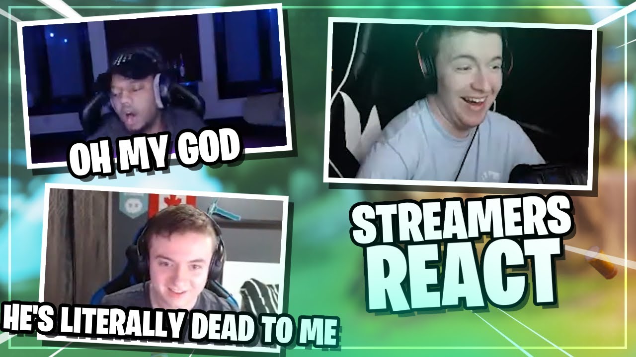 STREAMERS REACT to getting *DESTROYED* by me! - YouTube