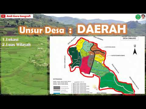 Pola Keruangan Desa - Unsur unsur Desa - YouTube