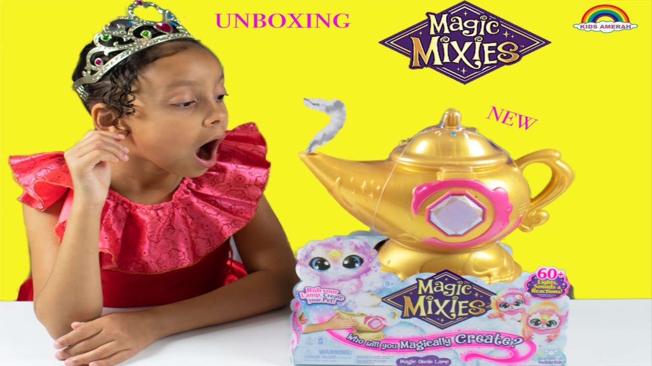 Magic genie lamp magic mixies unboxing and review #magiclamp # ...
