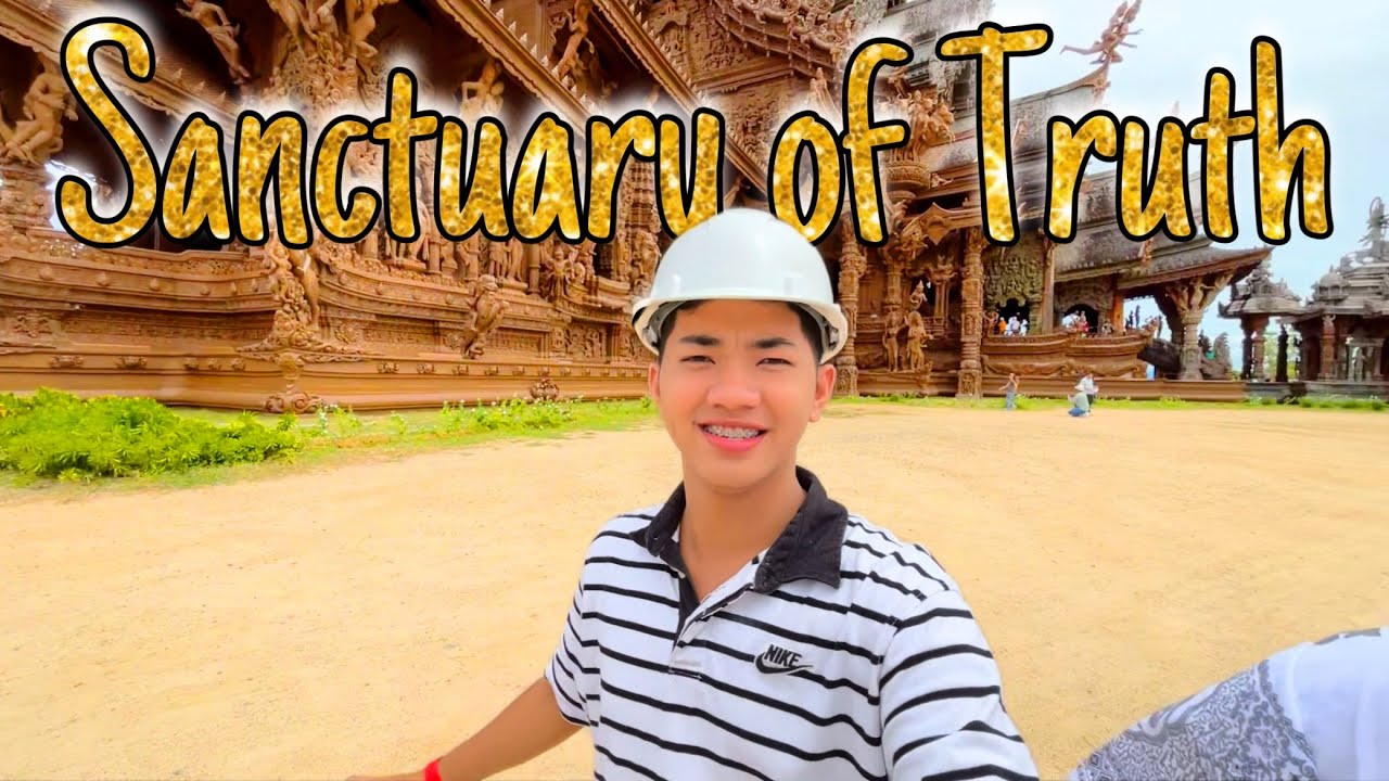 Sanctuary of Truth in Thailand | Dominic Alix Vlogs - YouTube
