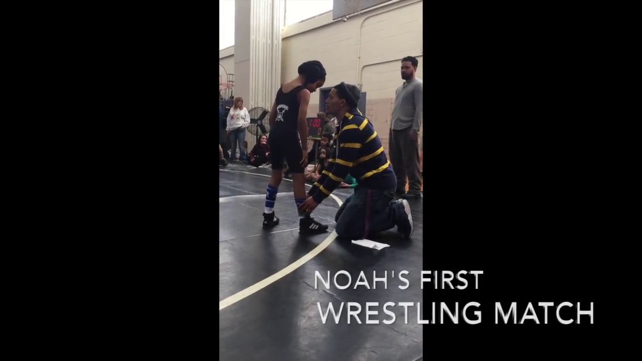 Noah's 1st Wrestling Match - YouTube