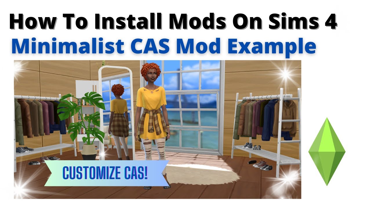 How To Install Minimalist Cas Mod For Sims 4 | 2023 - YouTube