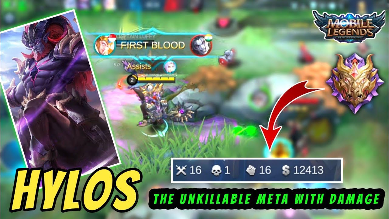 Hylos The Unkillable Meta Damage Tank | Hylos Best Build, Emblem And ...