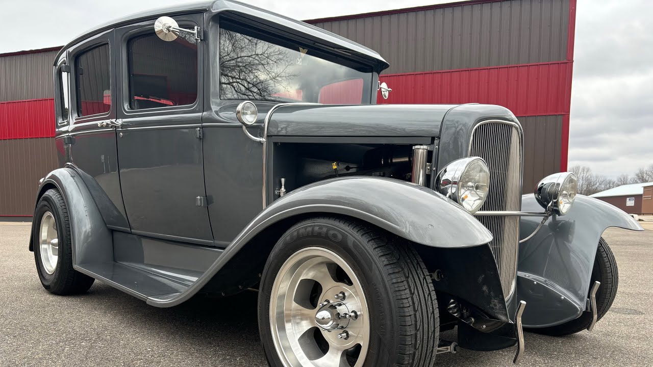 Classic Rides and Rods 1931 Ford sedan Street Rod - YouTube