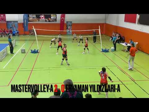 MASTERVOLLEY A 2 - 0 ERYAMAN YILDIZLARI A 2025-2026 Mini Kızlar maçı