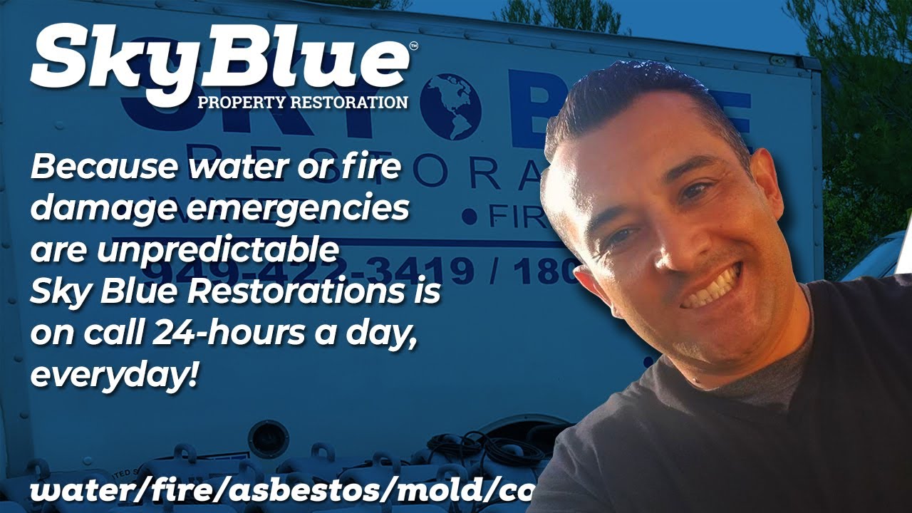 When Disaster Strikes: 24/7 Water and Fire Damage Restoration from Sky ...
