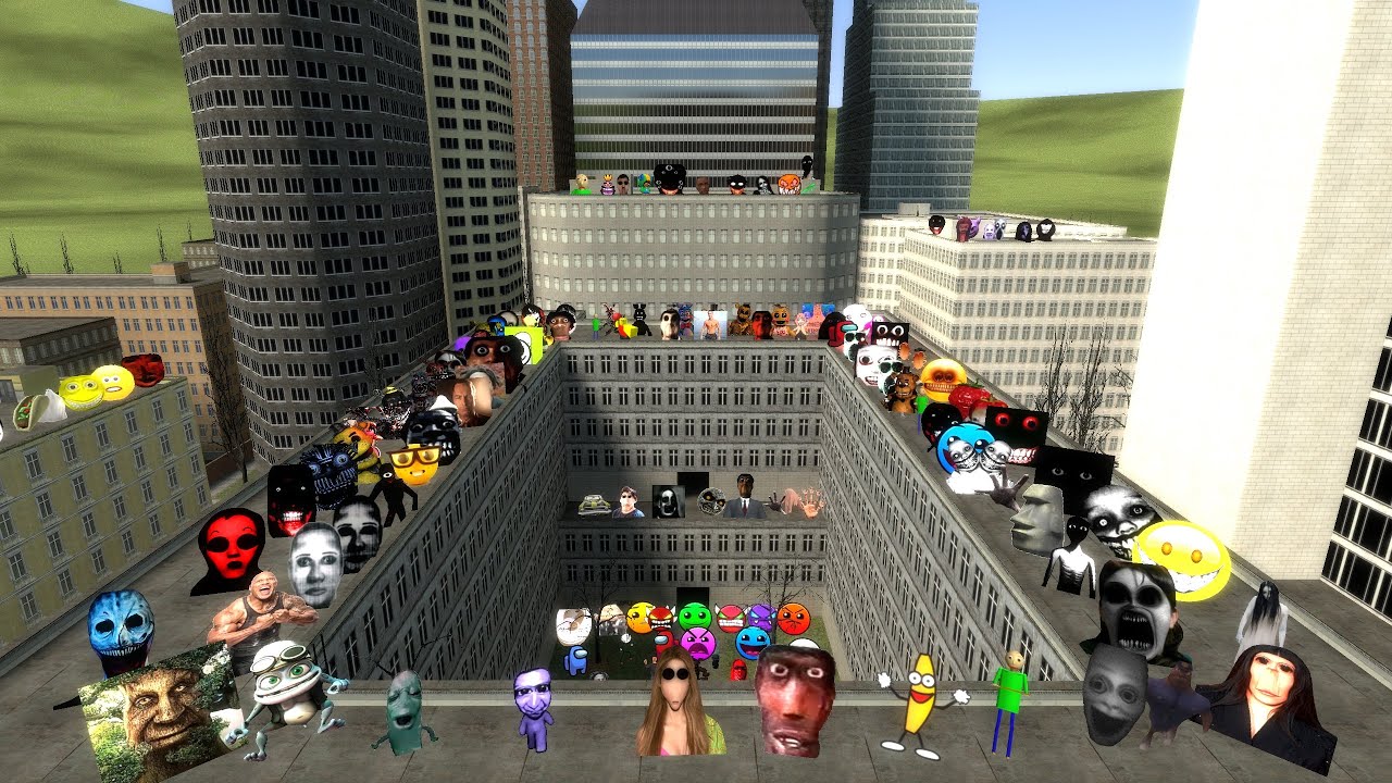 Too Much Nextbots! (Part 60) - YouTube